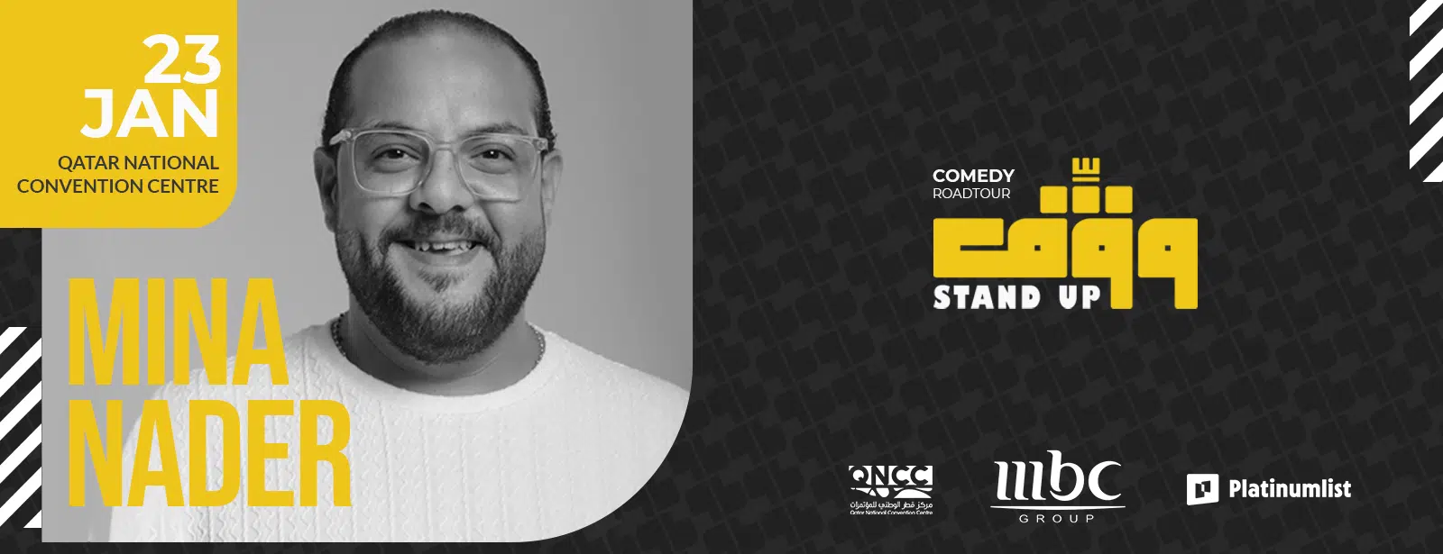 Arabic Comedy Takes Over Doha: Mina Nader Live at QNCC | PEOPLE AND QATAR